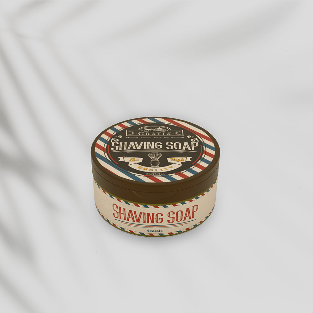 Classic Shaving Soap 180g – Gratia Bath And Body